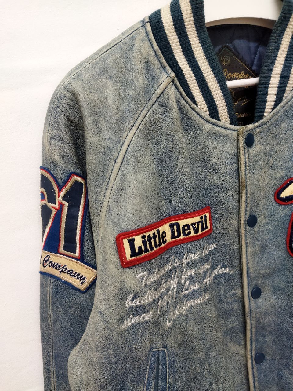 Japanese Brand × Tedman × Varsity Jacket 💥Very Rare💥 Vintage TED ...