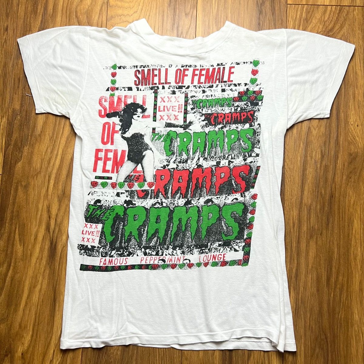 Vintage Vintage 1983 The Cramps Smell of Female 80’s Band Tshirt OG ... Vintage Vintage 1983 The Cramps Smell of Female 80’s Band Tshirt OG ...