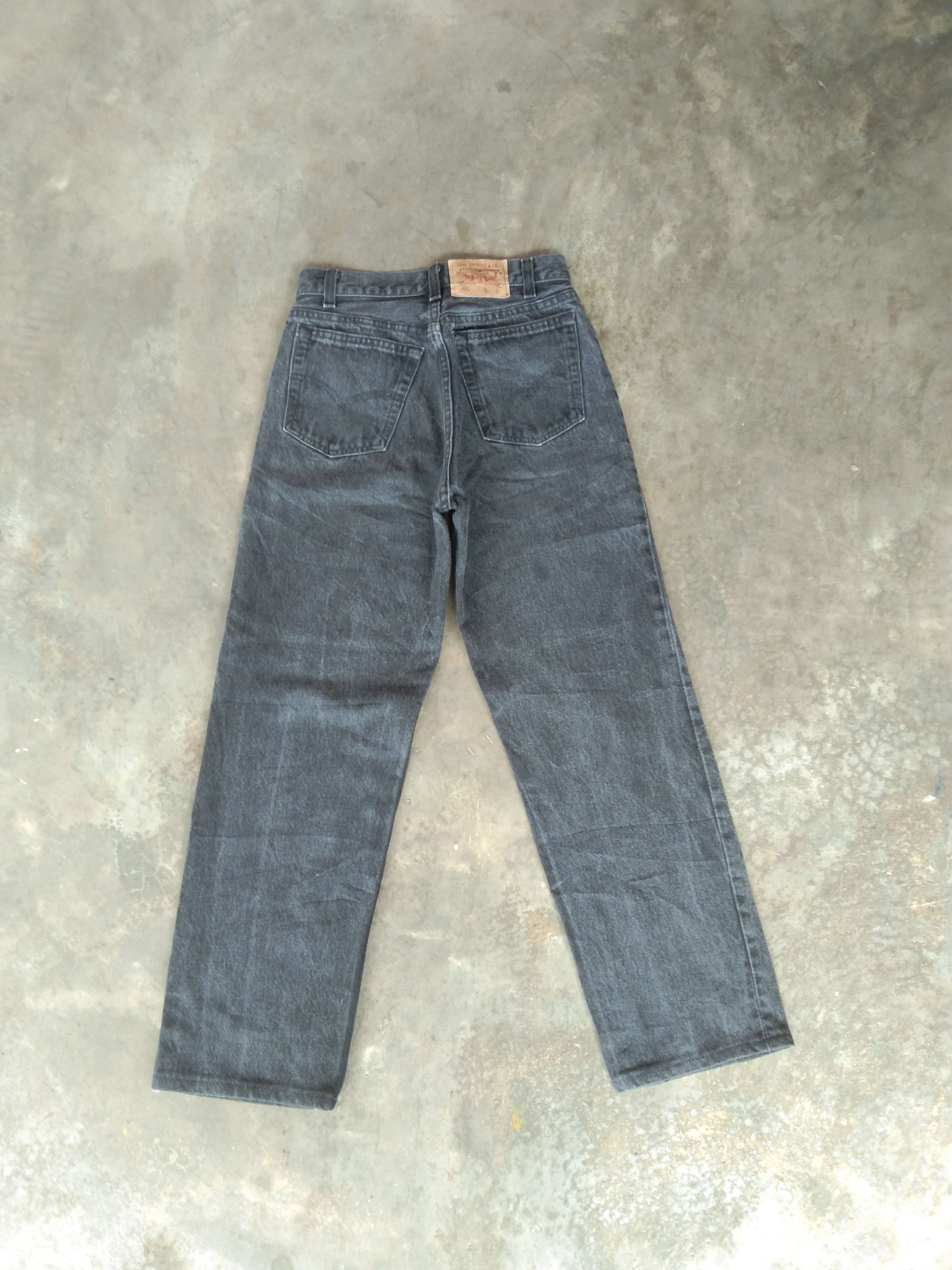 Vintage 90s Vintage Levis 501 Black Made In USA Distressed Jeans | Grailed