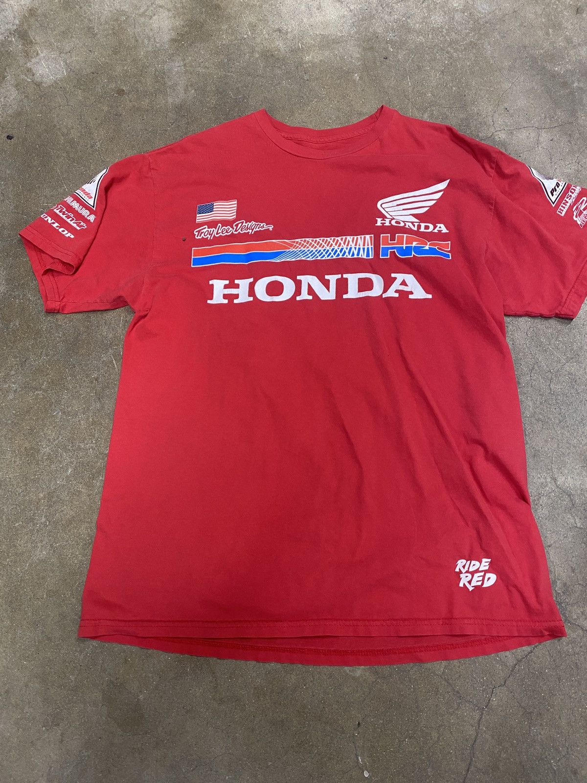 Honda × NASCAR × Vintage Rare Vintage Honda Shirt | Grailed