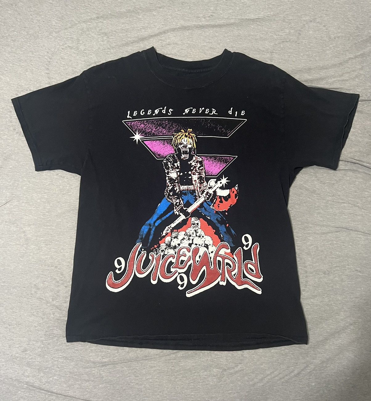 Faze Juice WRLD x Faze Rockstar Skull Tee | Grailed