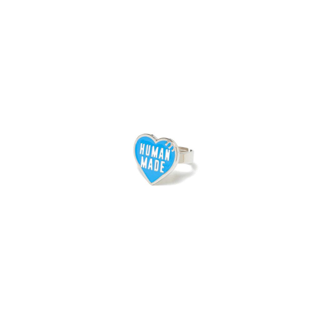Human Made × Nigo HUMAN MADE HEART RING IN BLUE O/S | Grailed