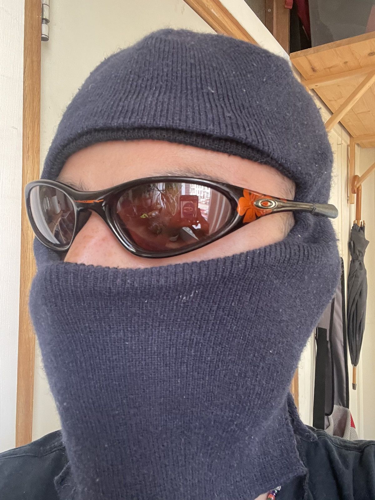 Oakley Vintage Oakley Minute 1.0 Hawain Hibiscus Flower Sunglasses ...