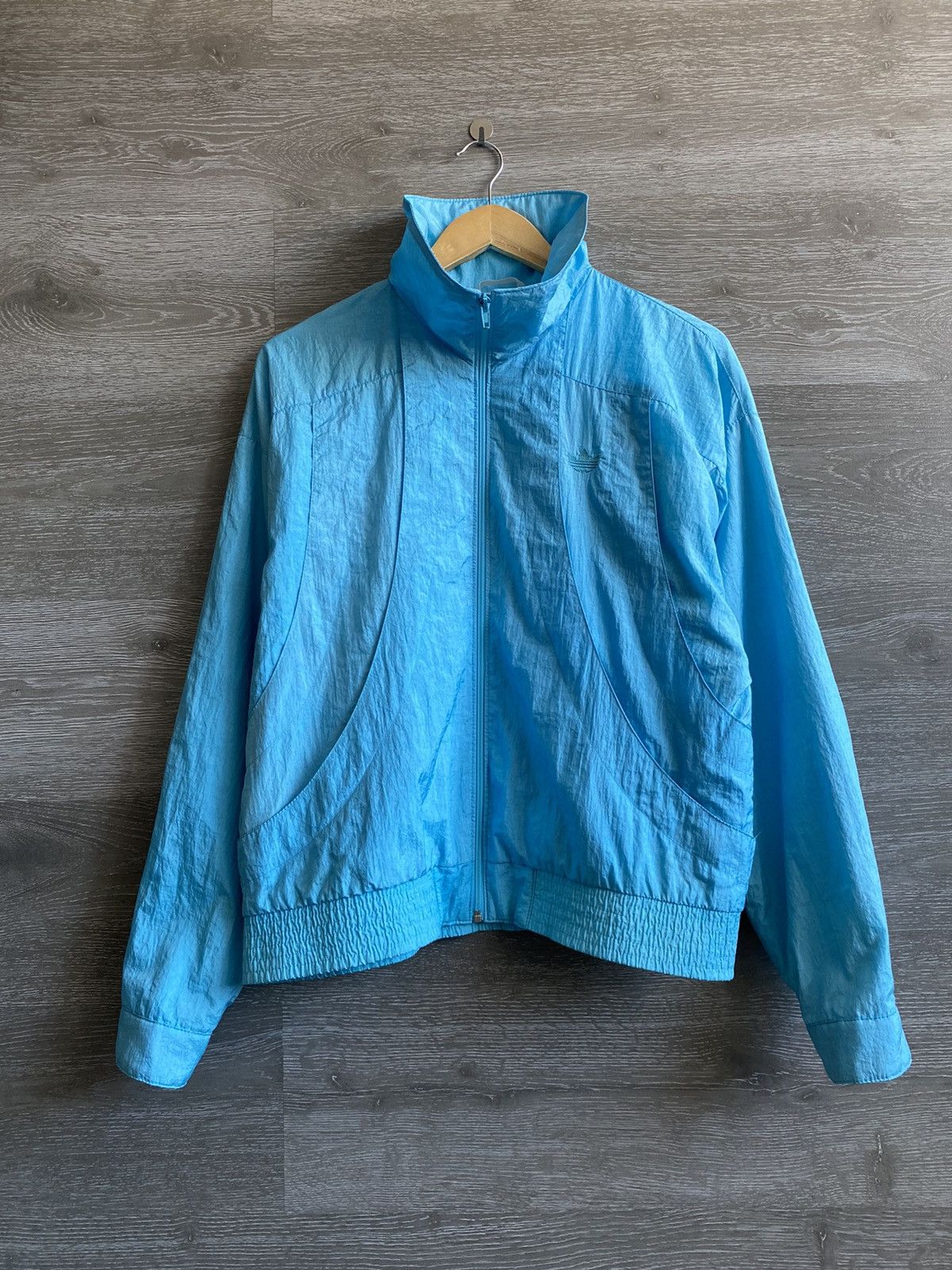 Adidas × Vintage 80s Vintage ADIDAS Winbreaker Jacket made in West ...