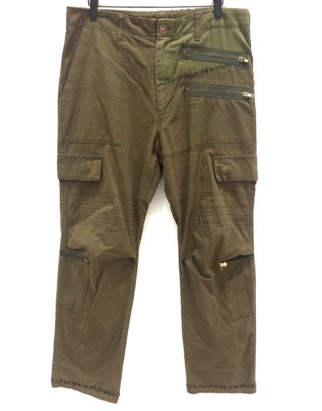 Japanese Brand Rebirth To Tabura Fasa Tactical Patchwork Oli | Grailed