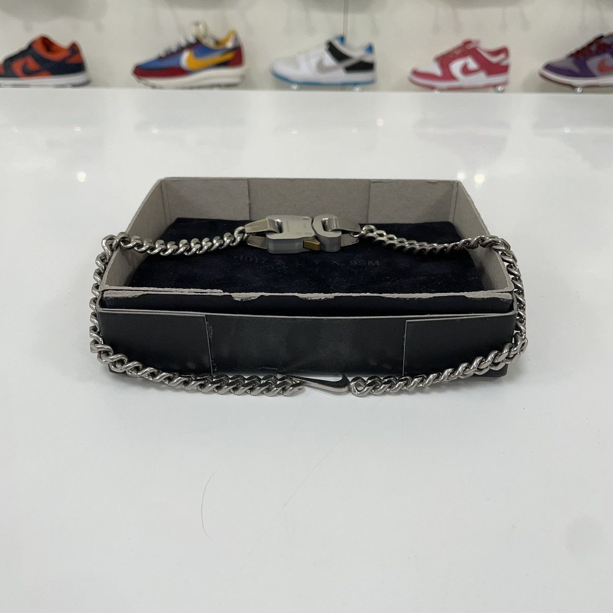 1017 ALYX 9SM 1017 ALYX 9SM x Nike Chain Metalic Silver | Grailed