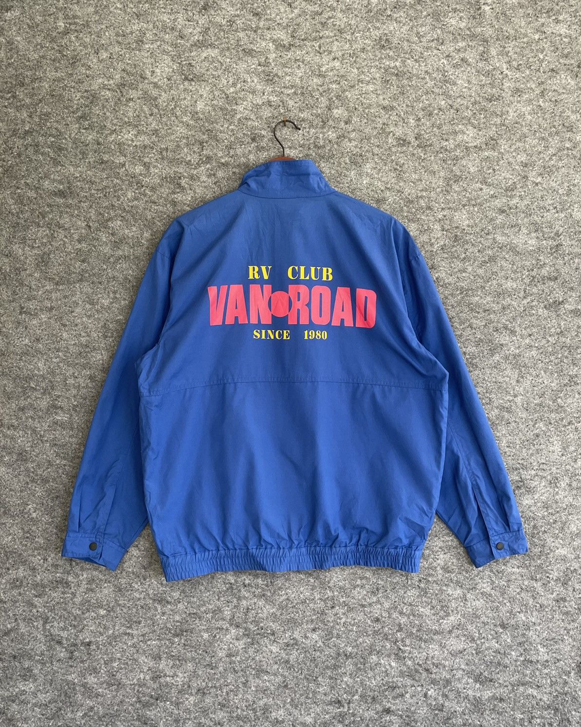 Japanese Brand × Streetwear × Vintage VINTAGE VAN ROAD RV CLUB JACKET ...