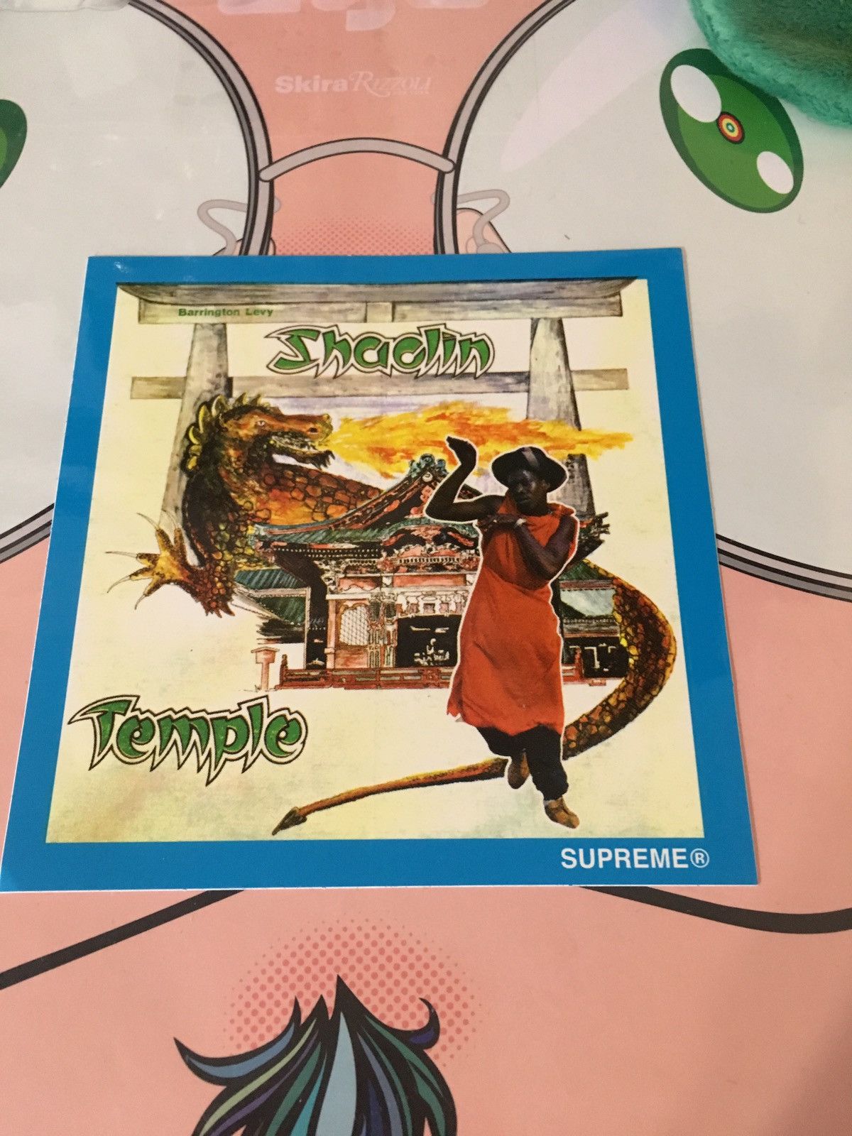 Supreme Shaolin Temple Sticker | Grailed