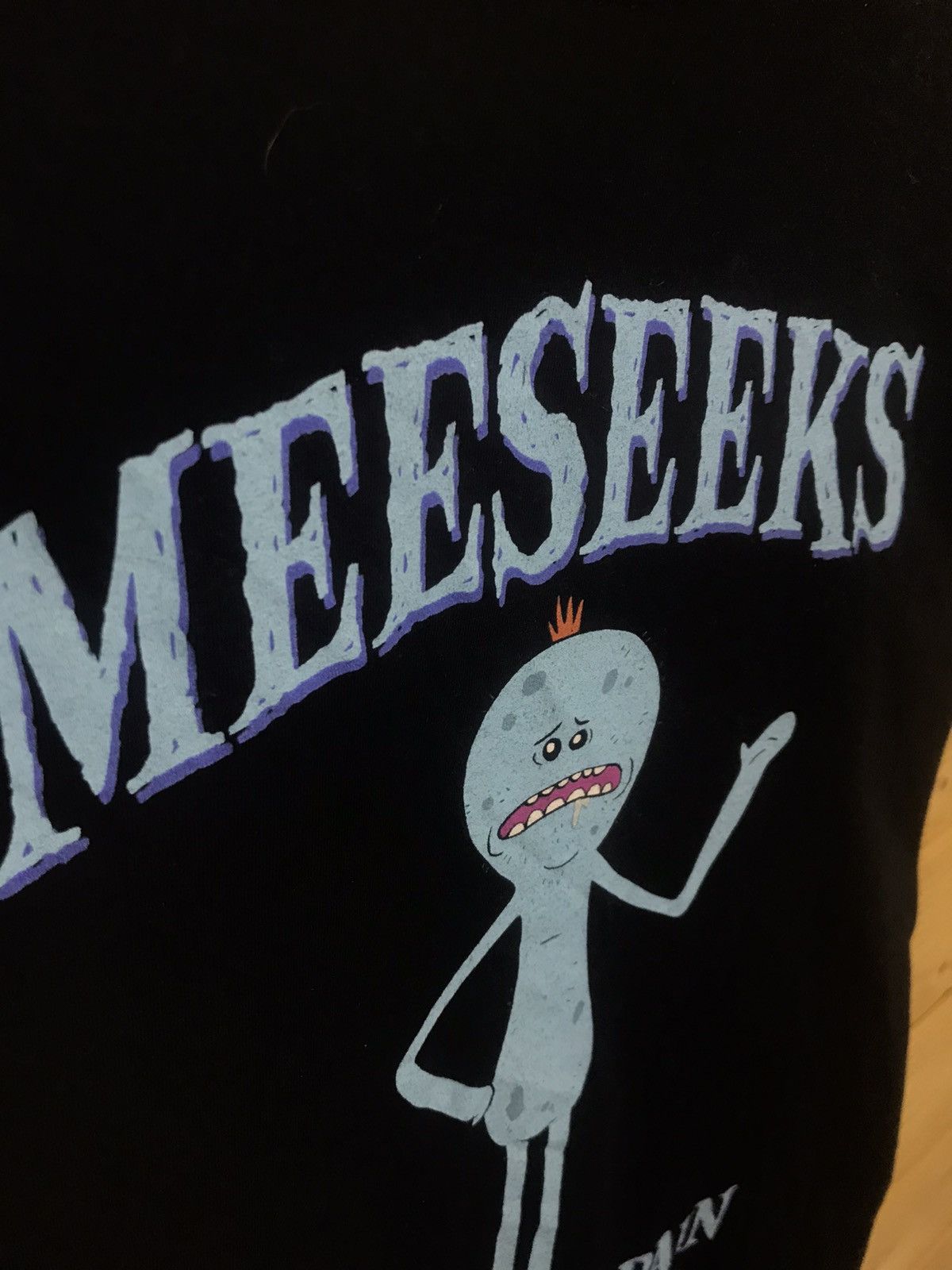 Movie Rick and Morty Meeseeks t-shirt | Grailed