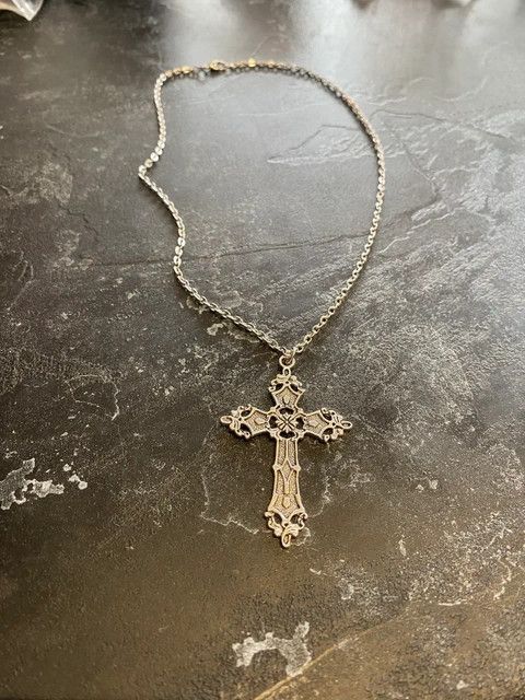Vintage Vintage like BB Simon necklace chain Chrome Y2k silver | Grailed