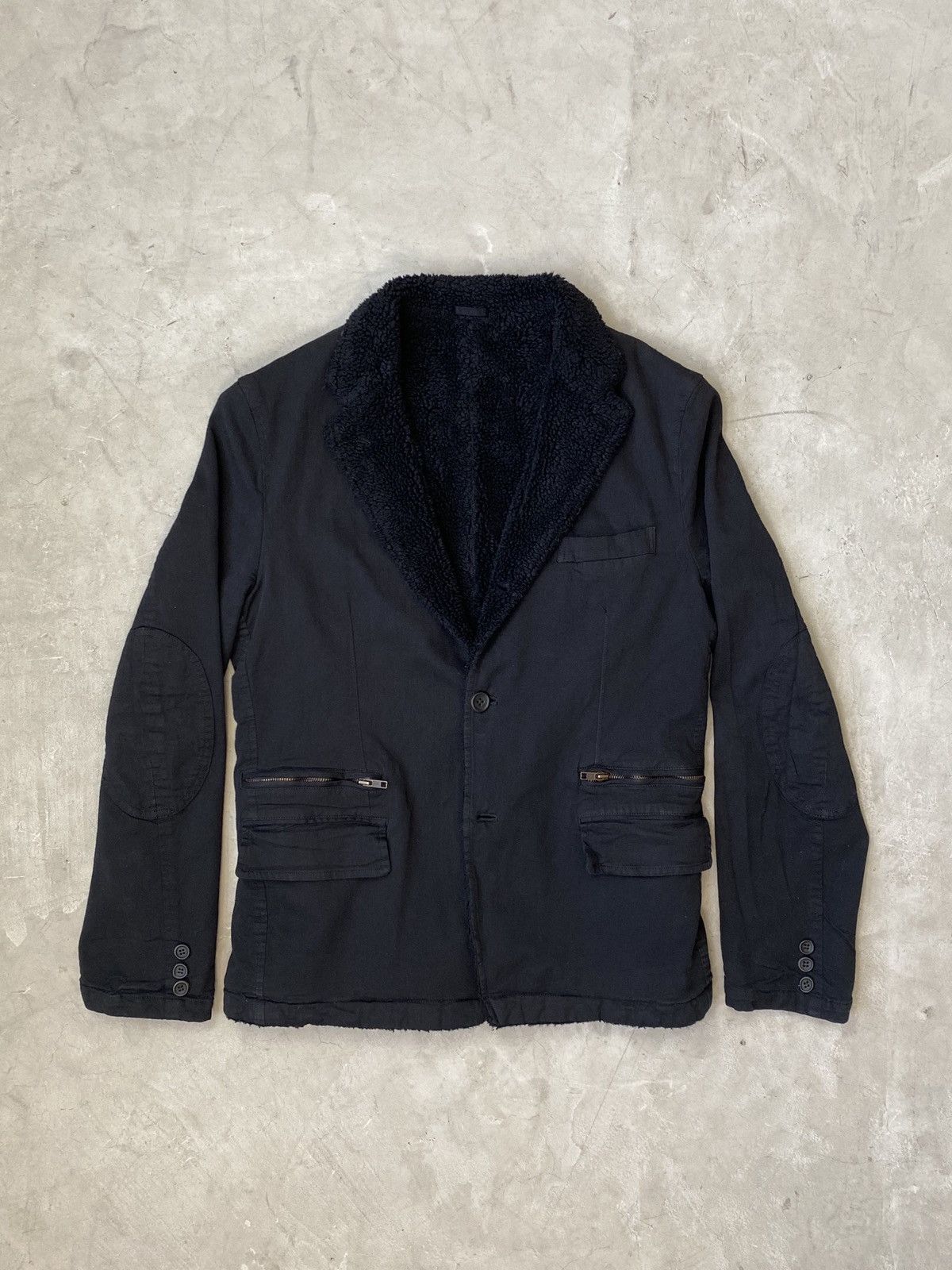 Comme des Garcons Homme Plus AW/05 CDG Homme Plus Sherpa Fleece Blazer ...