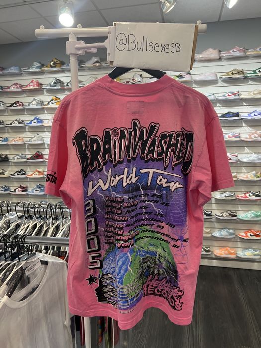 HELLSTAR Hellstar Brainwashed World Tour T-Shirt | Grailed
