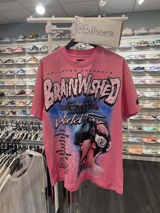 HELLSTAR Hellstar Brainwashed World Tour T-Shirt | Grailed