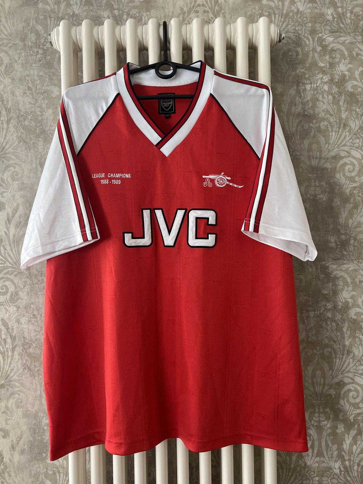 Vintage Vintage Arsenal Soccer Jersey League Champions 1988-1989 JVC ...