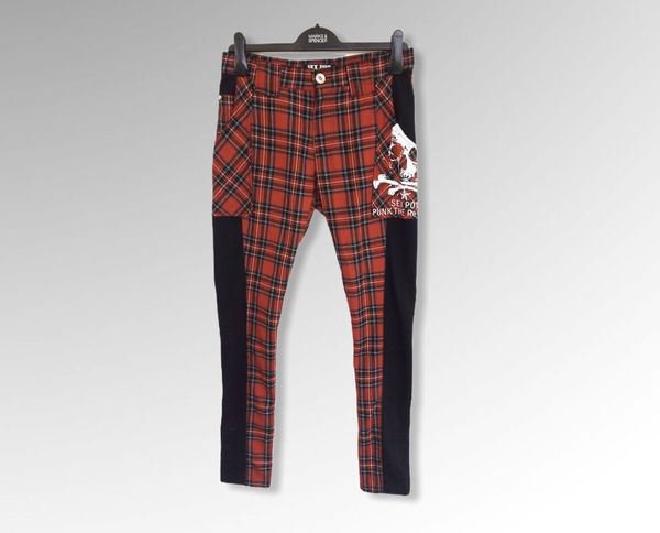 Japanese Brand Japanese Brand Sex Pot Revenge Punk Rick Style Pant