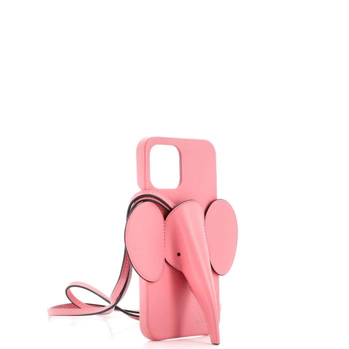 Loewe Elephant Lanyard Phone Case Leather iPhone 12 Pro Max | Grailed