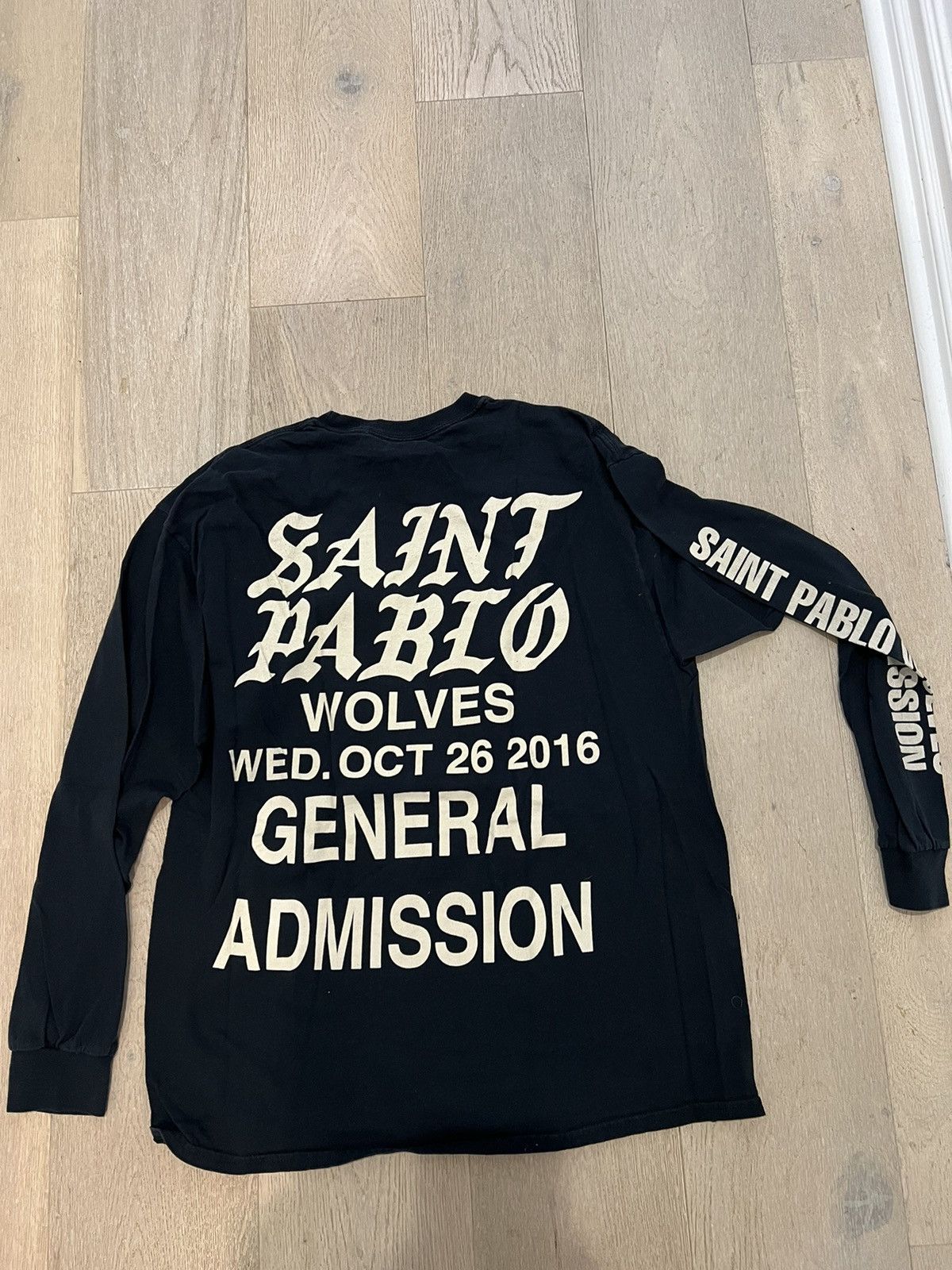 Kanye West Pablo Wolves Tour Tee | Grailed