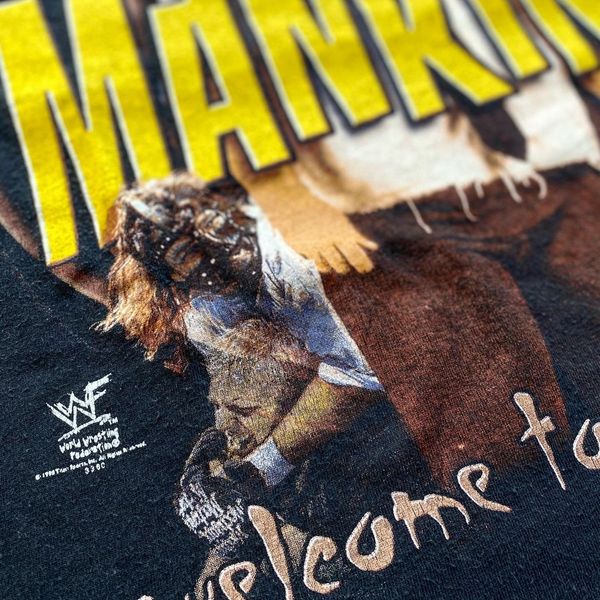 Vintage Vtg.1999s WWF Mankind - Welcome To The Asylum | Grailed