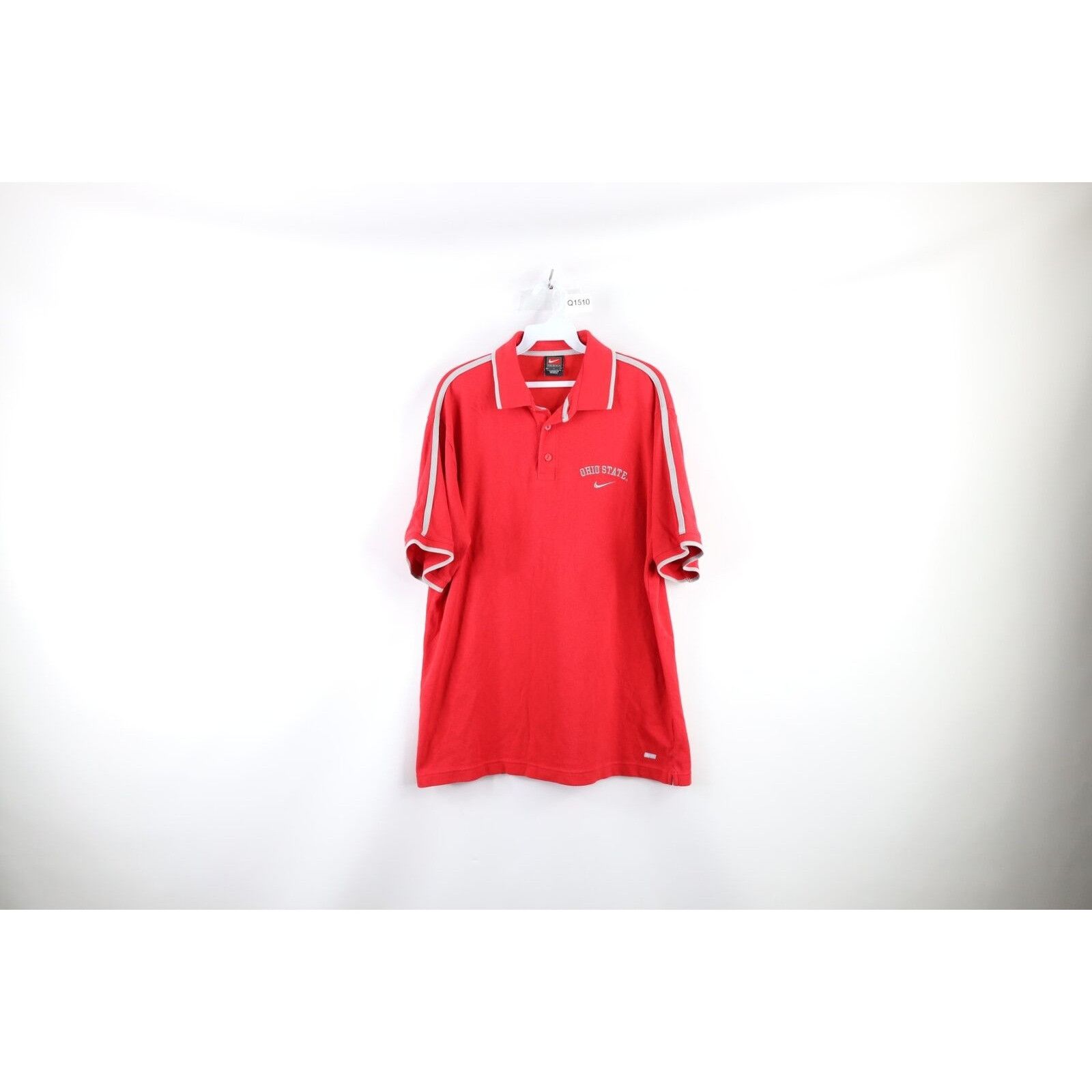 Nike × Vintage Vintage Nike Travis Scott Mini Swoosh Ohio State Polo ...