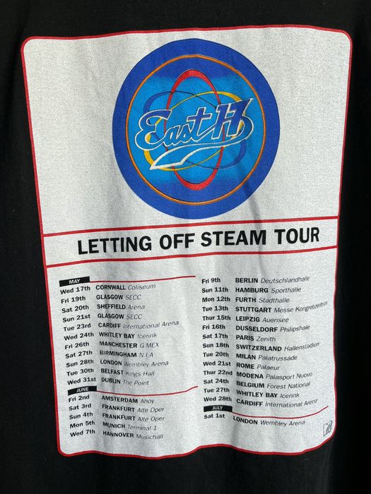 Vintage Vintage 1995 East 17 Faded Black Tour T-Shirt | Grailed