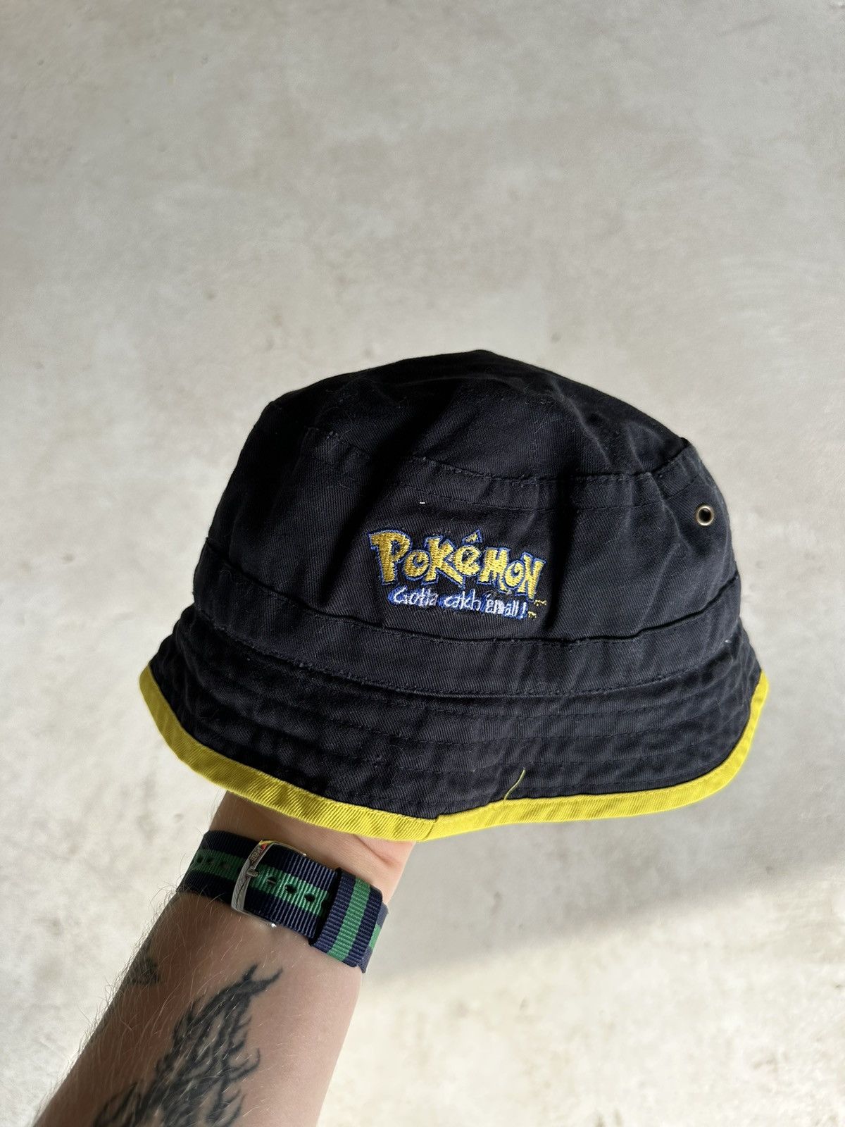 Pokemon Vintage 2000 Pokémon Nintendo Bucket Hat 90s | Grailed