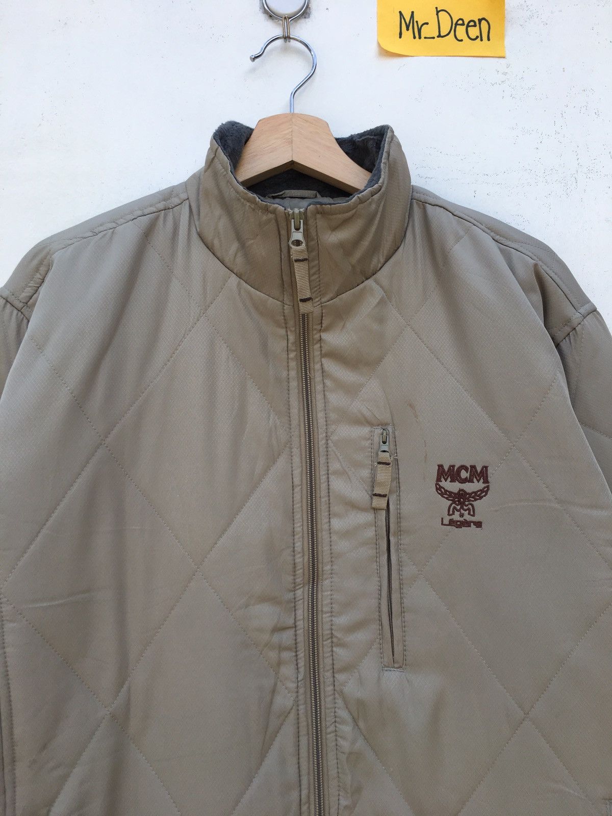 MCM Rare MCM Quilted Jacket | Grailed