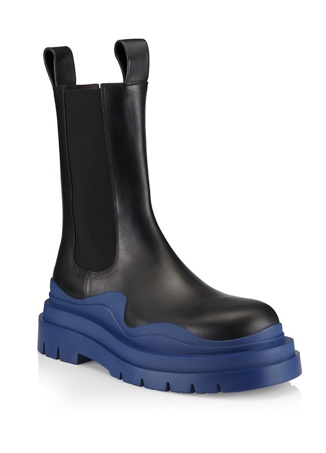 Bottega Veneta Contrast-Sole Leather Tire Boots | Grailed