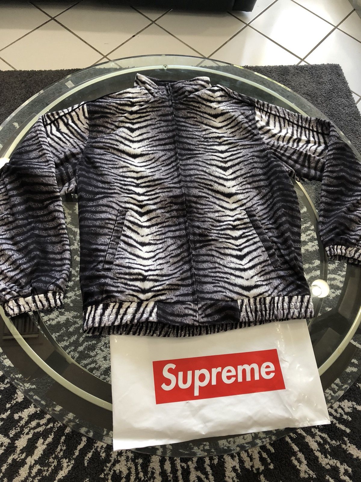 Supreme Supreme Tiger Stripe Track Jacket | Grailed