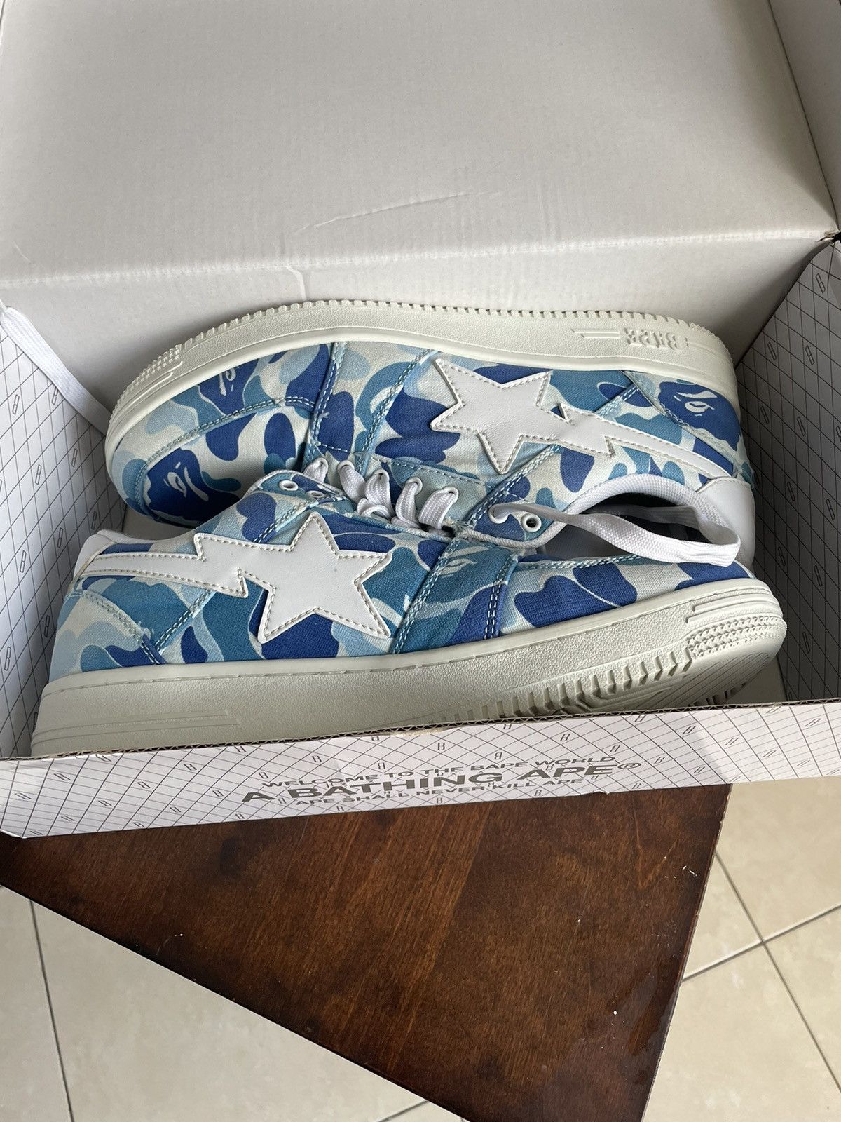 Bape ABC Camo Bapesta | Grailed