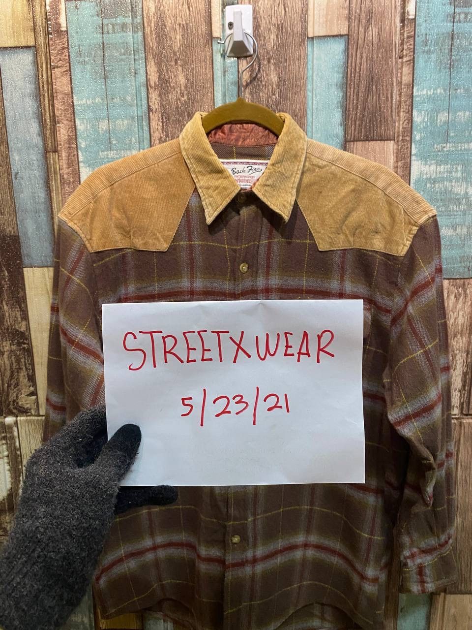Vintage Back Fire American Classic Hunting Flannel Light Jacket | Grailed