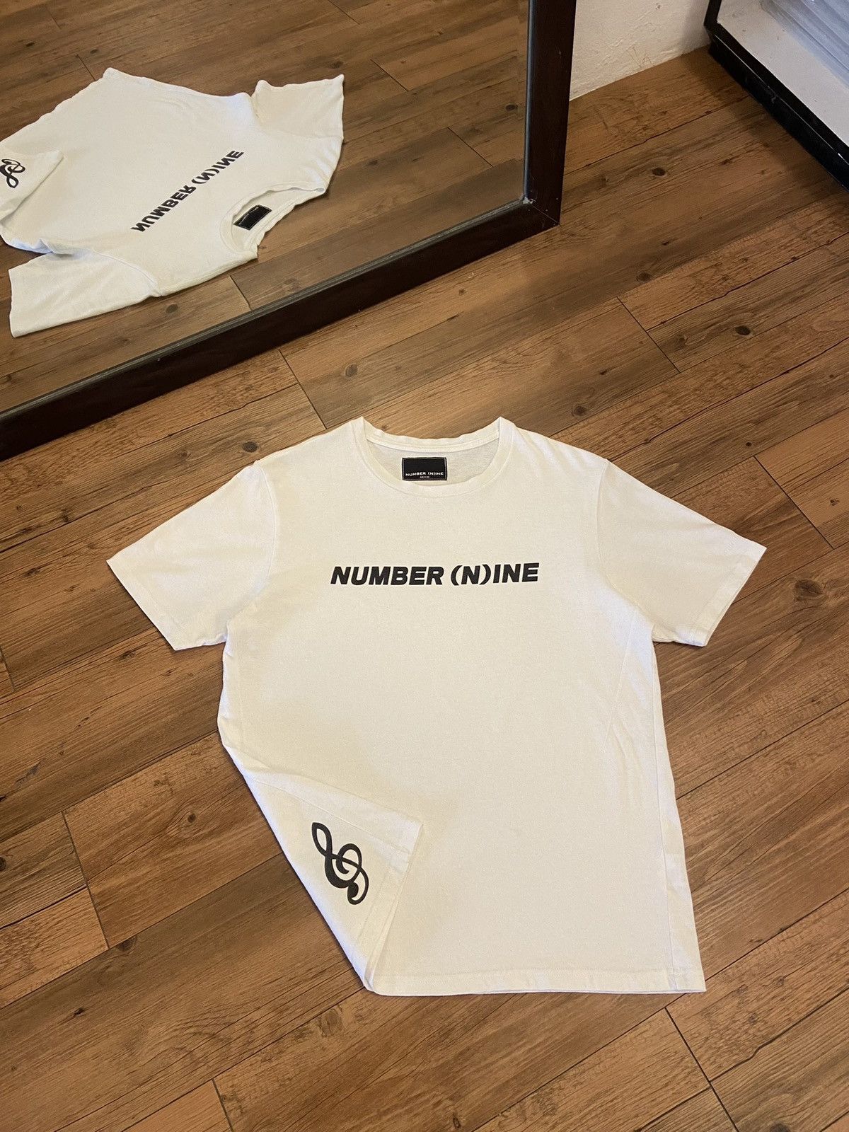 Number (N)ine Number (N)ine Treble Clef Music Symbol Tee | Grailed