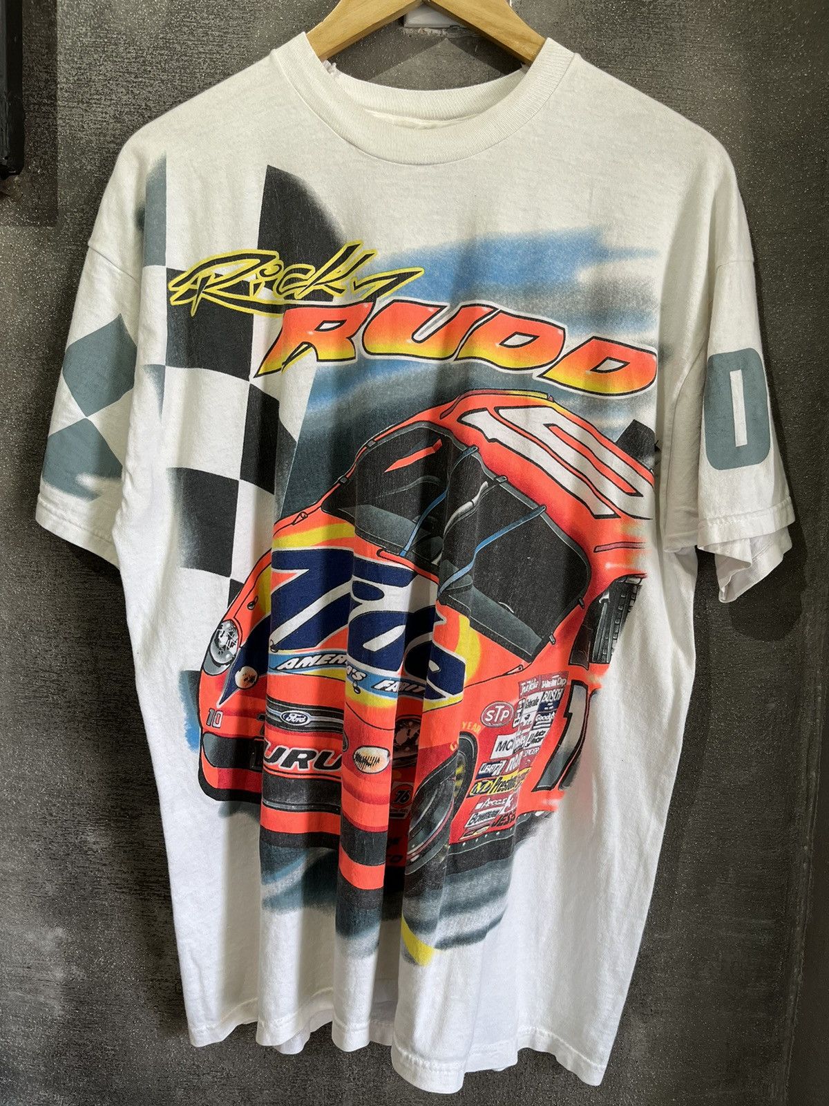 Vintage Vintage 90s Nascar Ricky Rudd Tide | Grailed