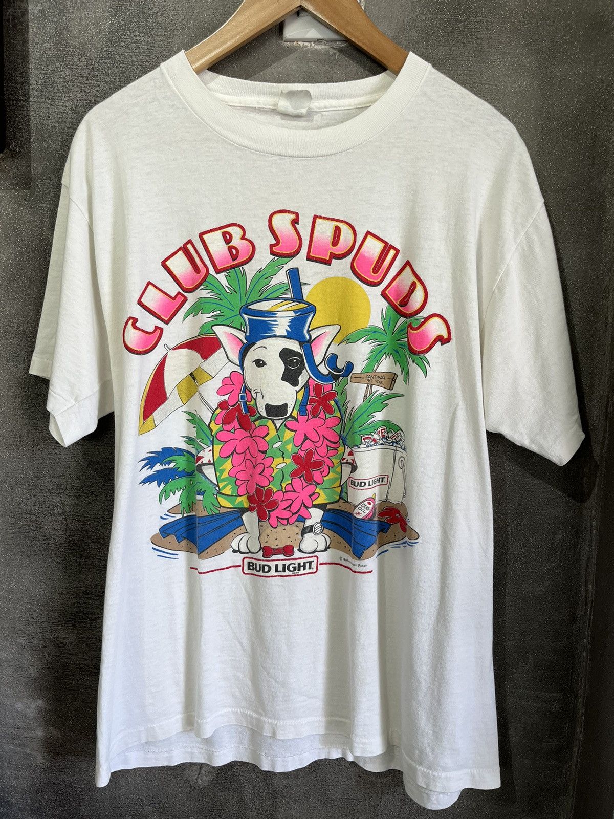 Budweiser × Vintage Vintage 1986 Budweiser Bud Light Club Spuds | Grailed