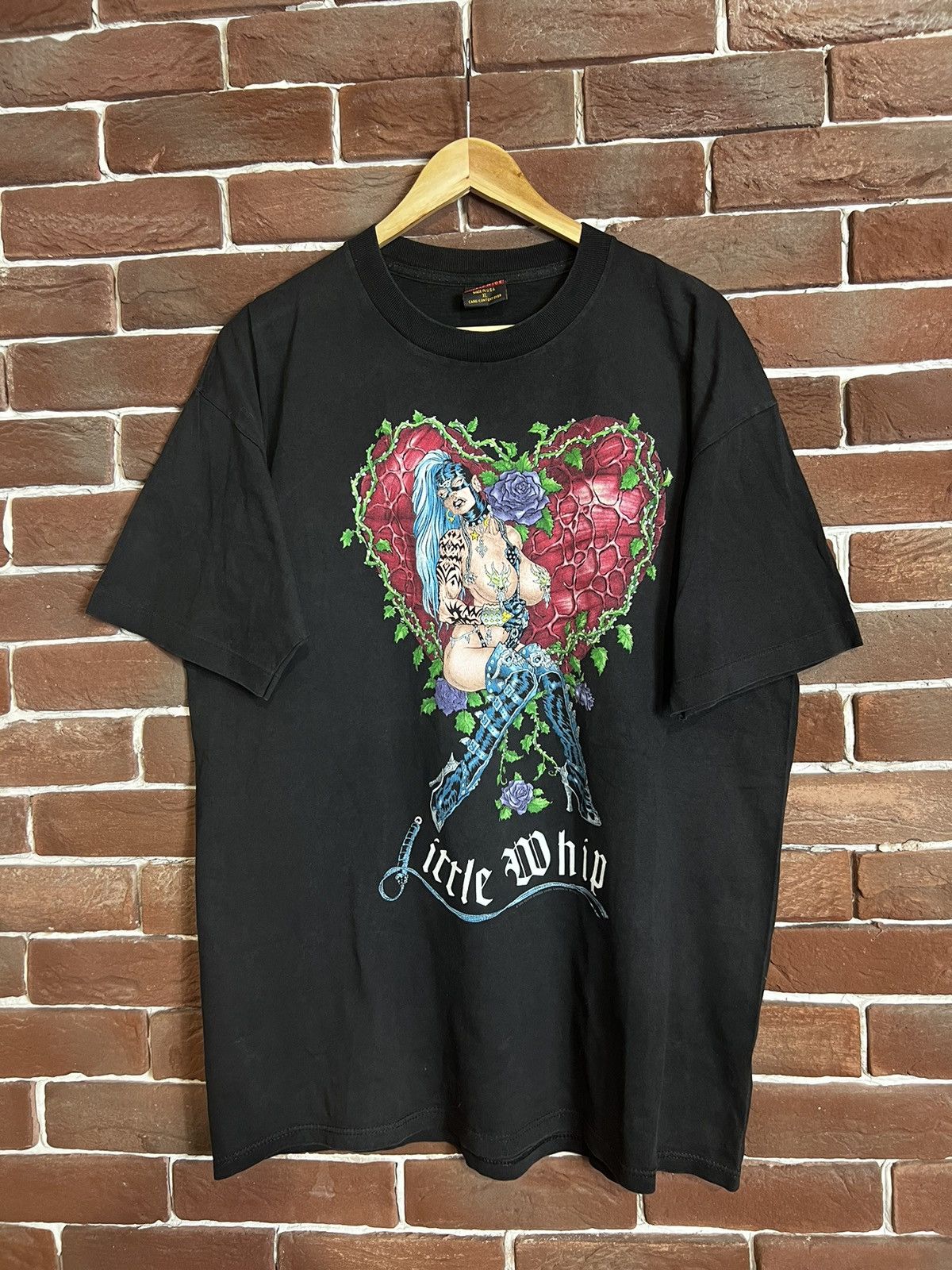 Vintage Rare Vintage 90s Danzig Little Whip Horror Punk Band Tee | Grailed