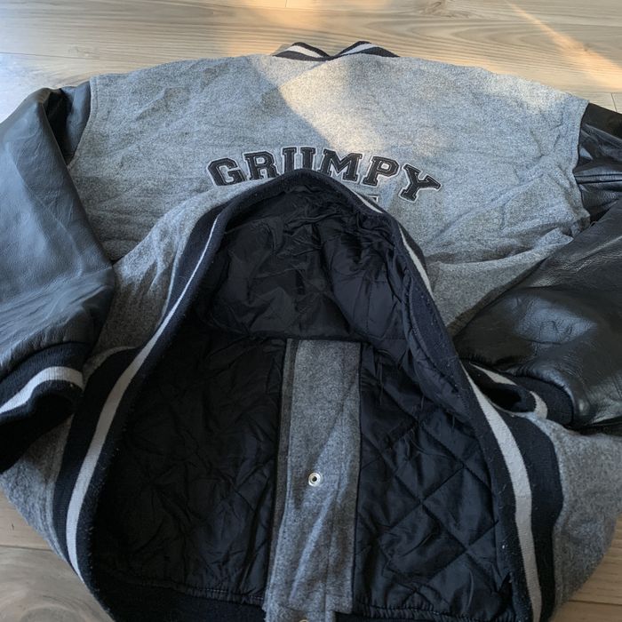 Vintage Vintage Walt Disney World Grumpy Cartoon Varsity Jacket XL ...