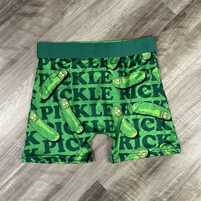 1 Rick and Morty Pickle Rick Ice Cream Boxer Brief | Grailed