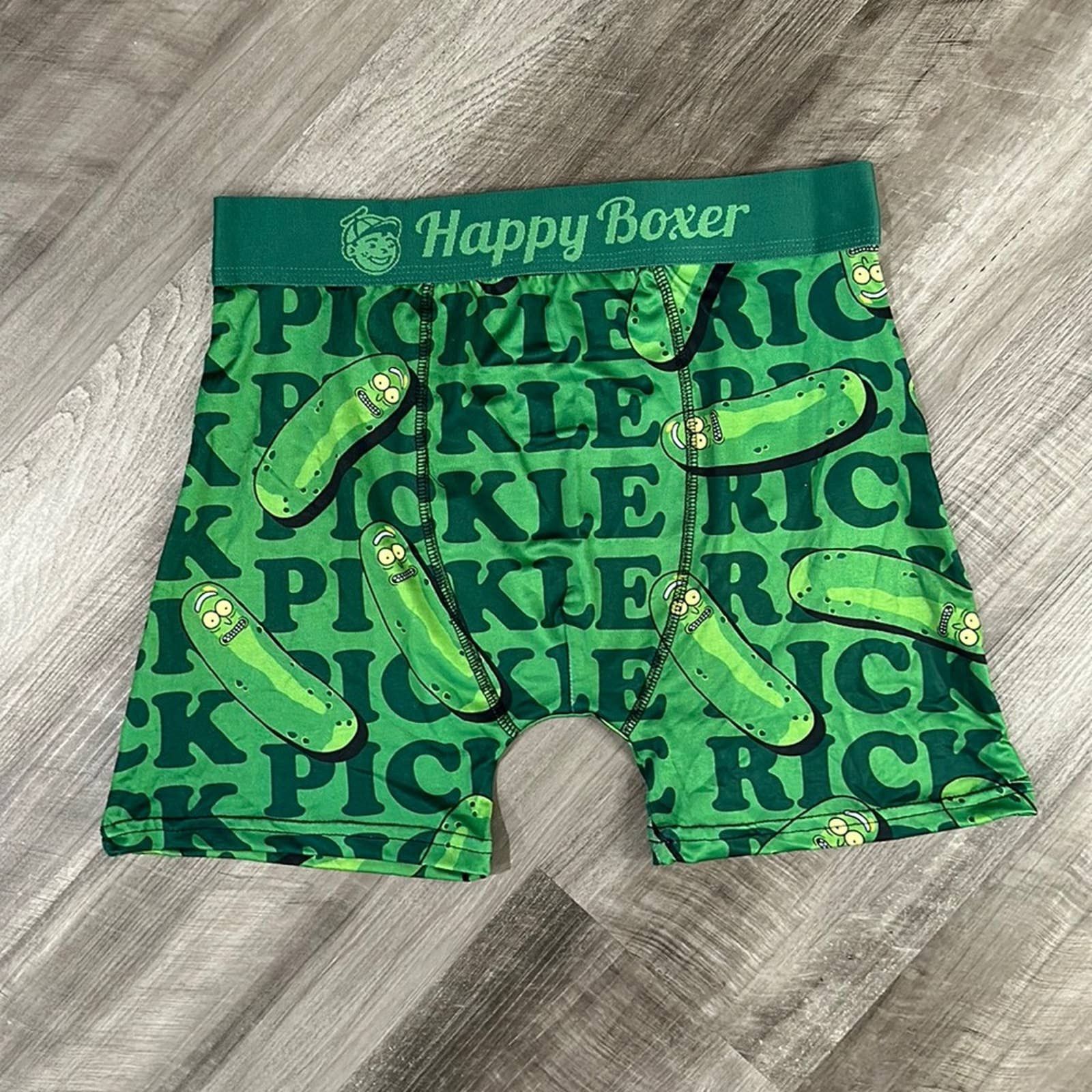 1 Rick and Morty Pickle Rick Ice Cream Boxer Brief | Grailed