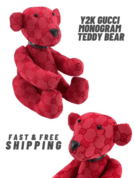 Gucci Gucci Monogram Teddy Bear | Grailed