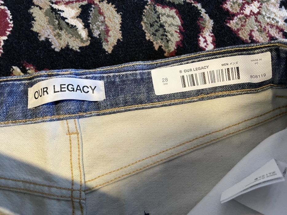 Our Legacy Our Legacy Third Cut Digital Denim | Grailed Our Legacy Our Legacy Third Cut Digital Denim | Grailed