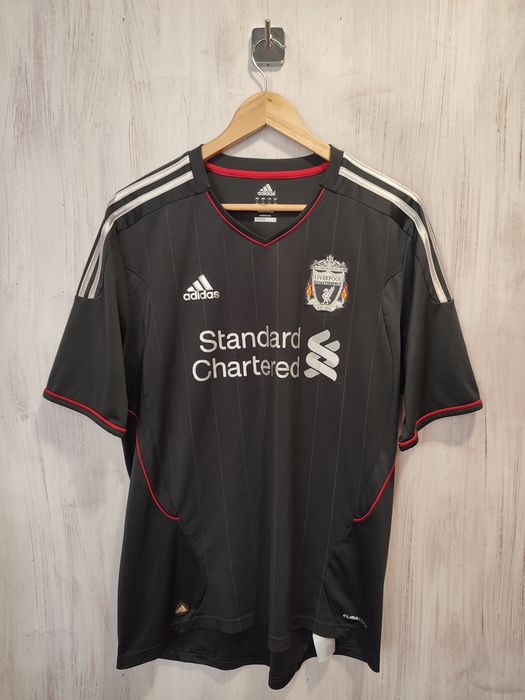Adidas Liverpool 2011 2012 away soccer kit shirt jersey tee maillot ...