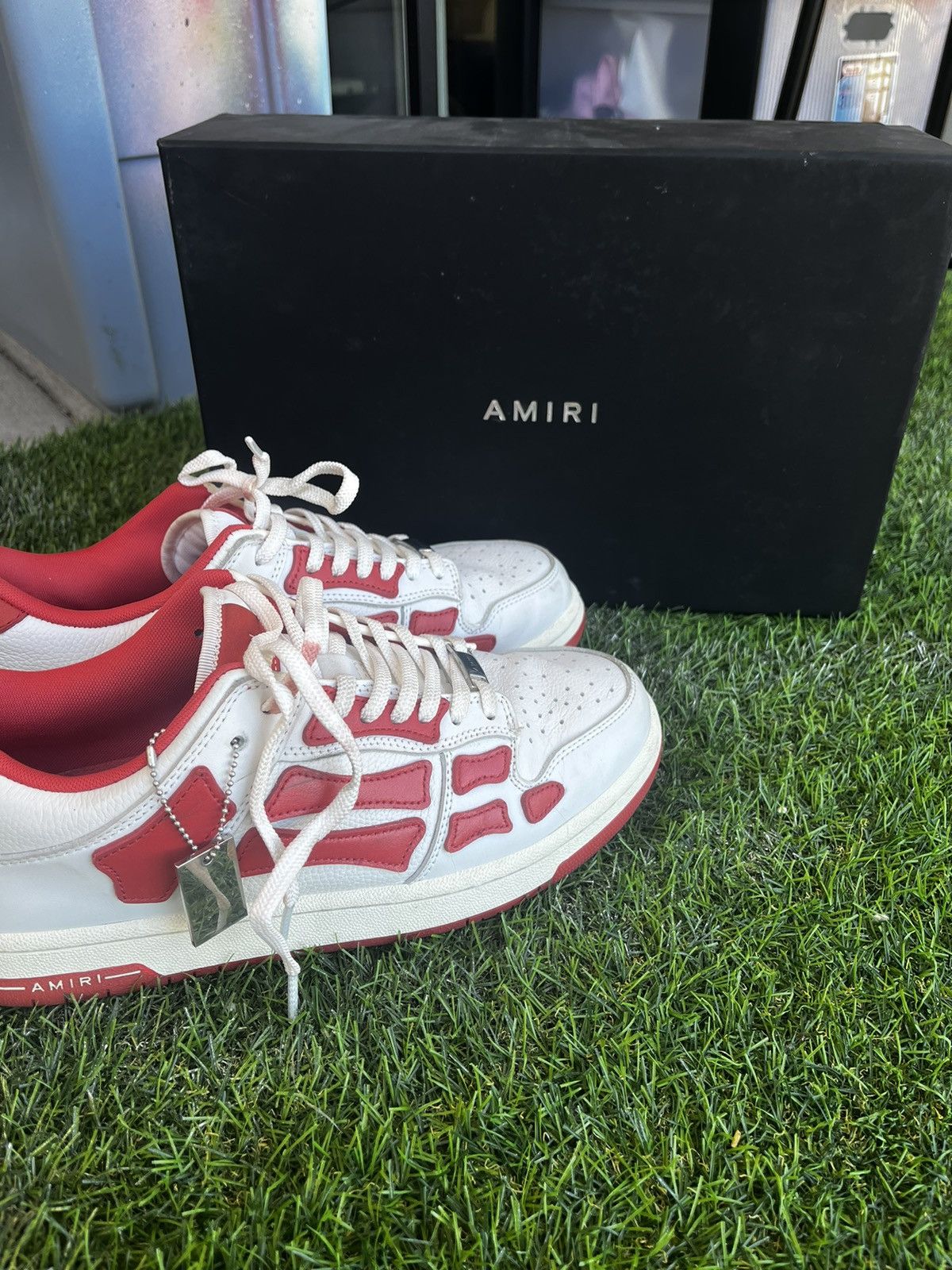 Amiri Amiri Skeleton Low Top Sneakers | Grailed