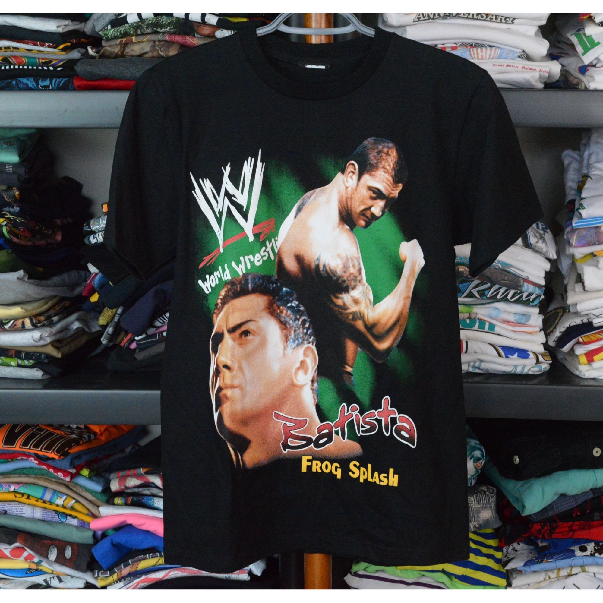 Tee Shirt Batista Men's Small TSC 45 Unofficial WWE Graphic Tee | Grailed