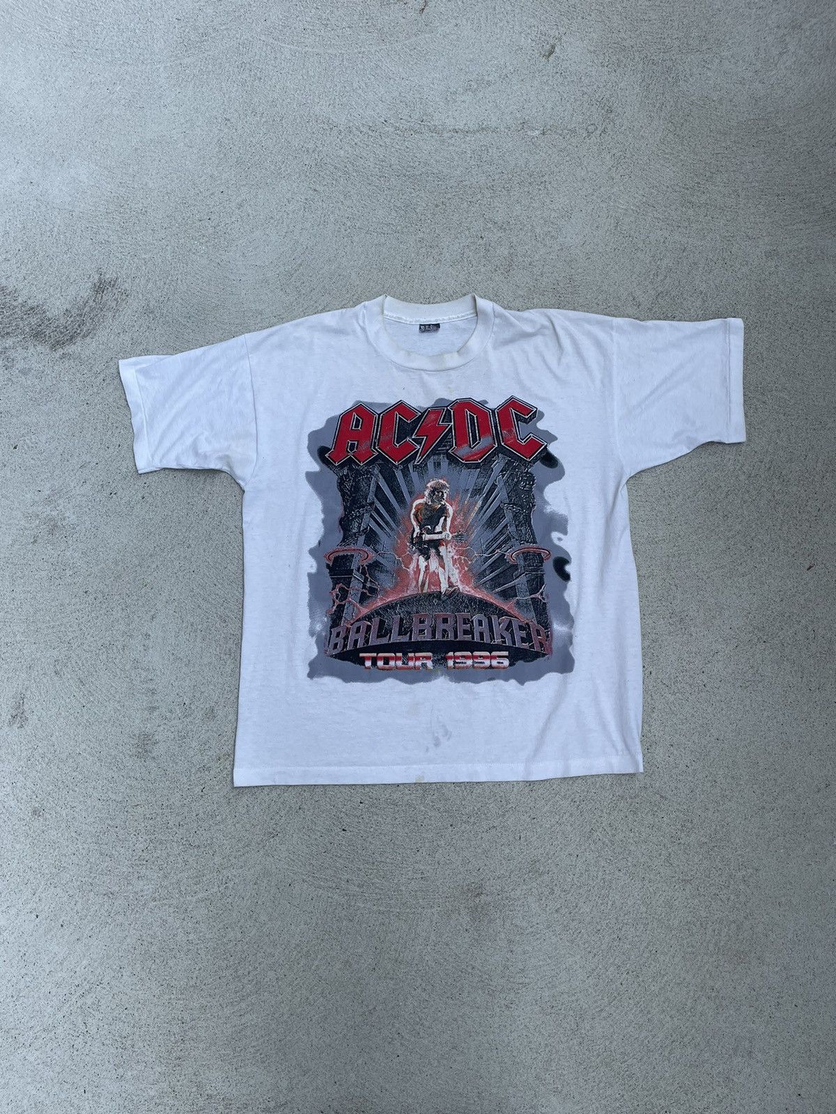 Vintage Vintage 1996 AC/DC Ballbreaker tour tee | Grailed