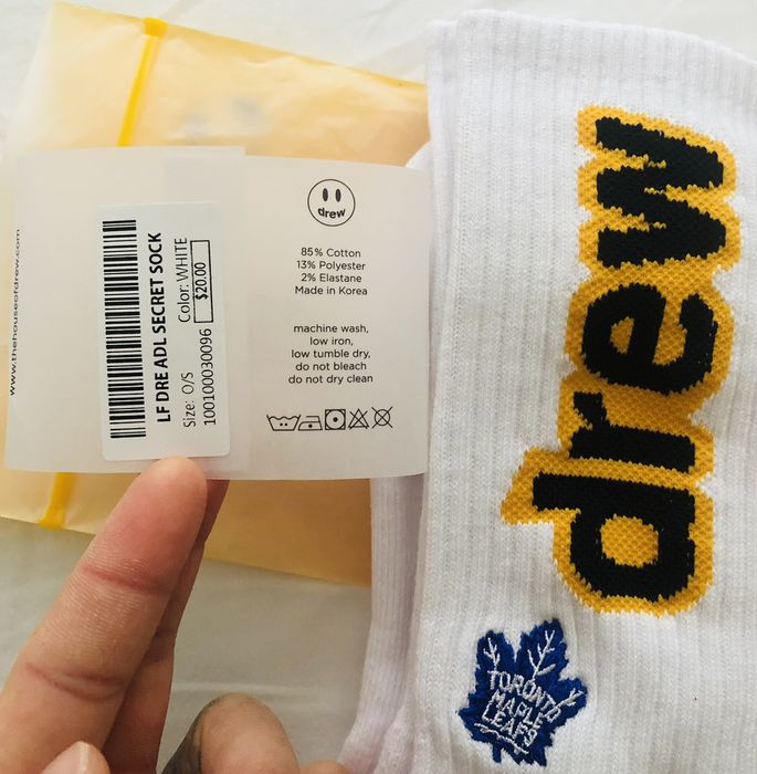 Drew House Drew House x Maple Leaf Collab Socks | Grailed