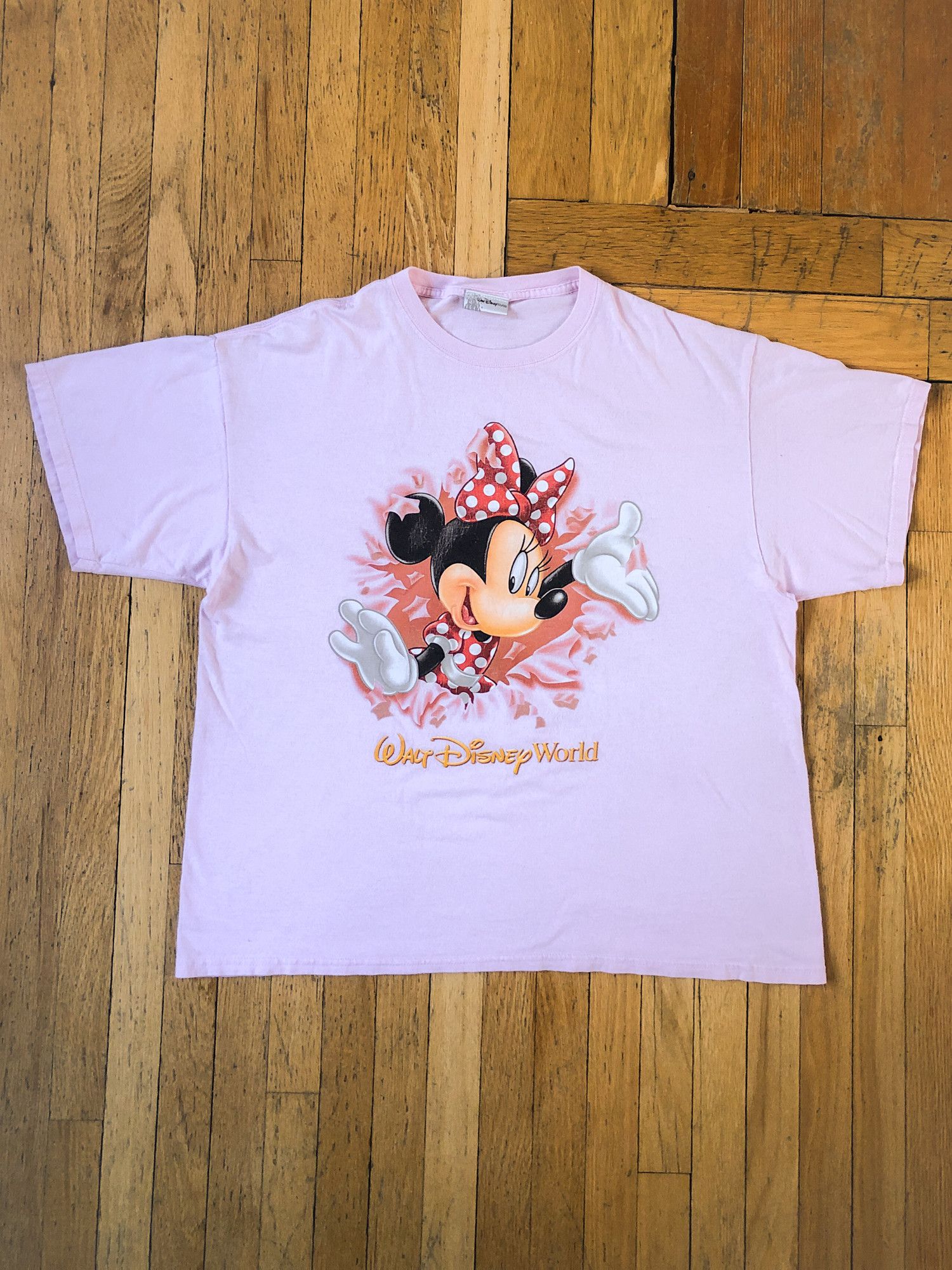 Disney × Vintage 00s Faded 'Minnie Mouse' Disney World T-Shirt | Grailed