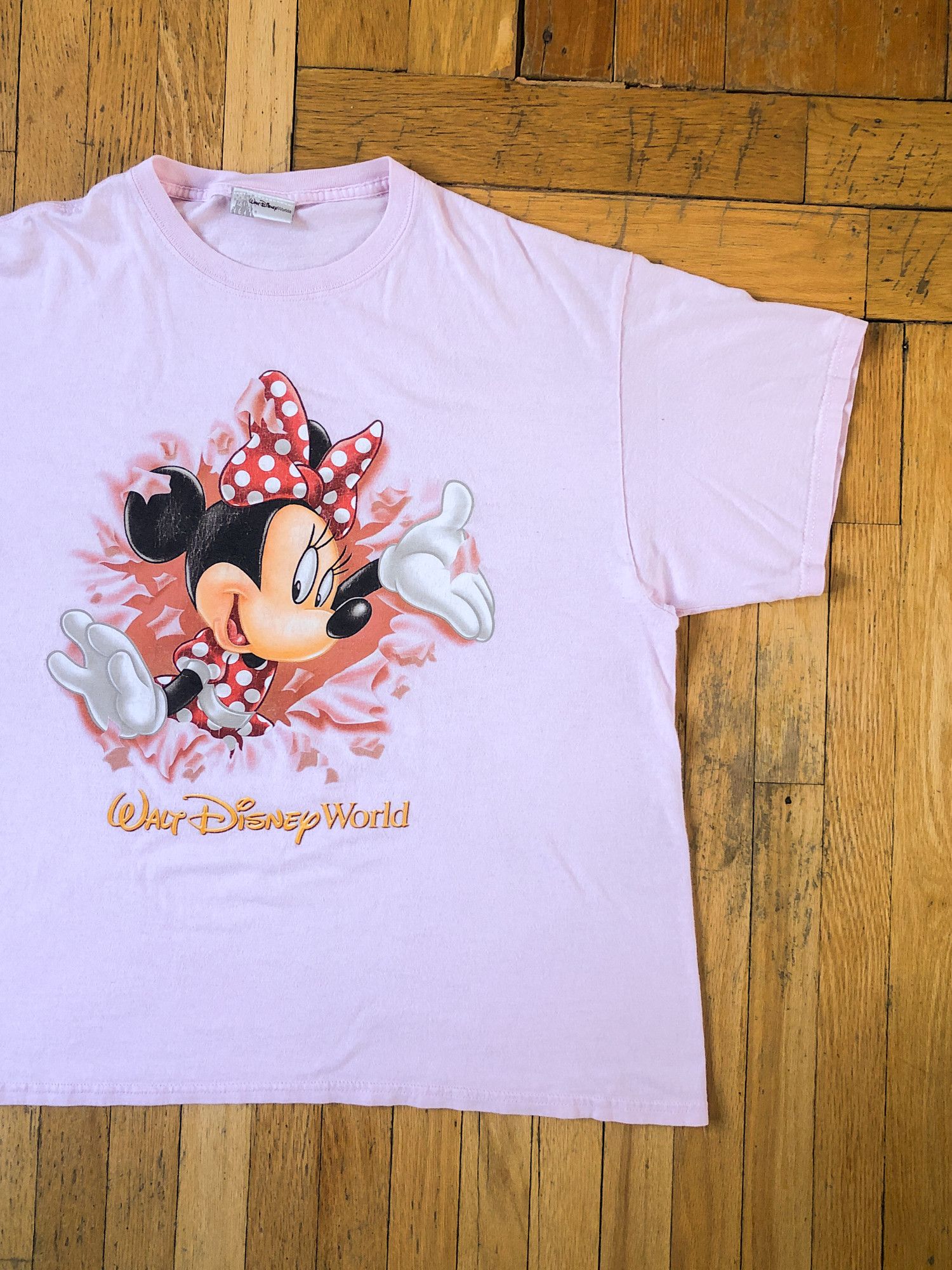 Disney × Vintage 00s Faded 'Minnie Mouse' Disney World T-Shirt | Grailed