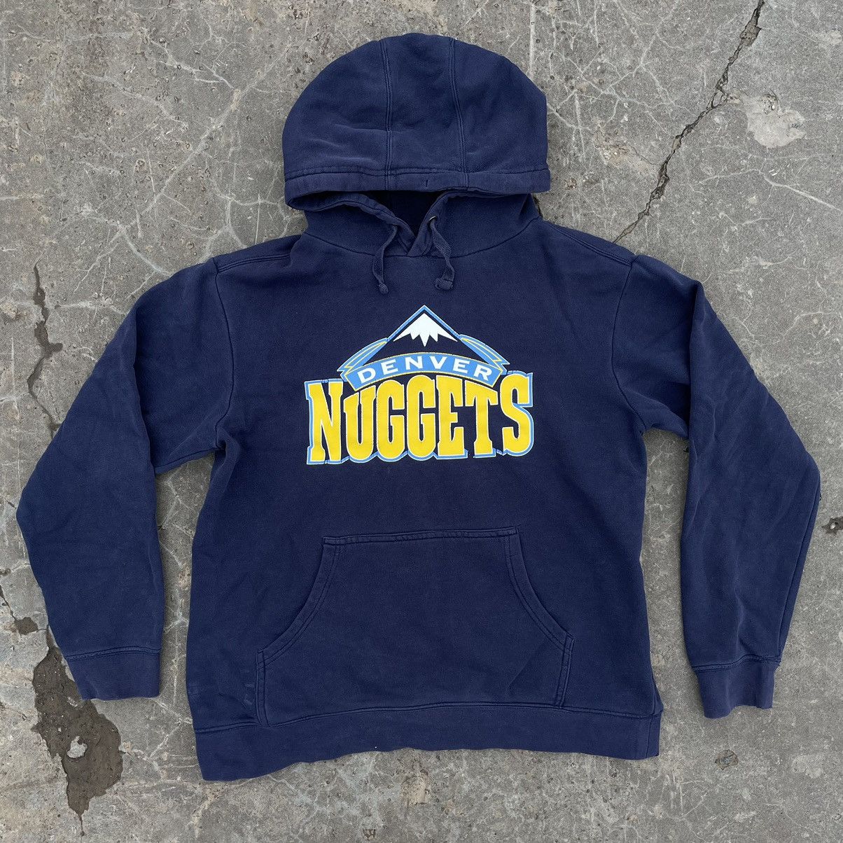 Vintage Vintage Denver Nuggets Hoodie NBA Hockey Streetwear 90s Y2k ...