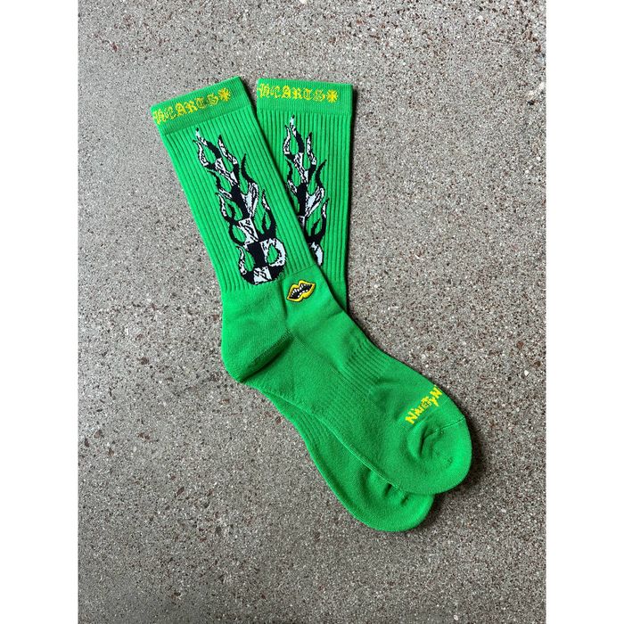 Chrome Hearts Matty Boy Flame Socks | Grailed