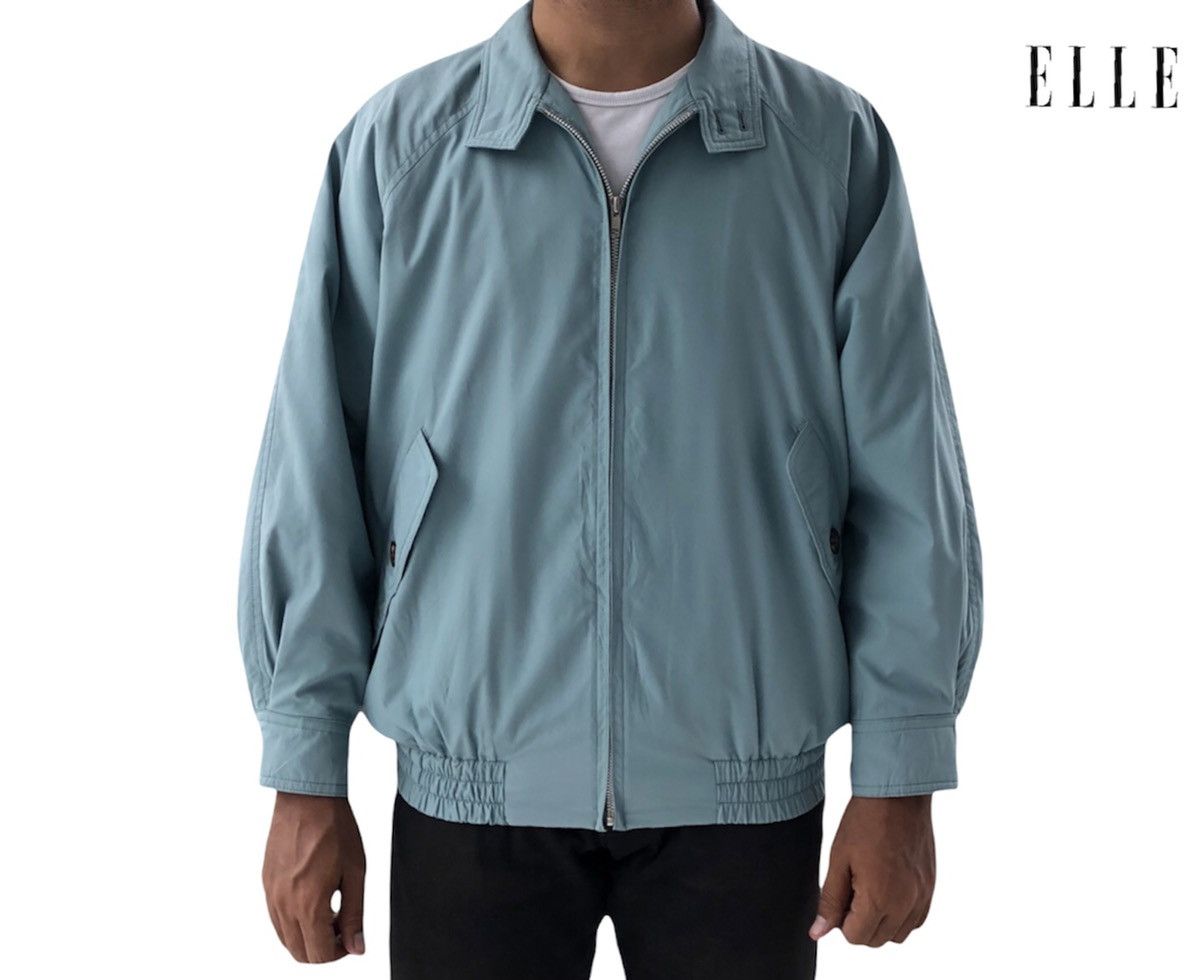 Japanese Brand Vintage ELLE Homme Paris Lined Quilted Bomber Jacket ...