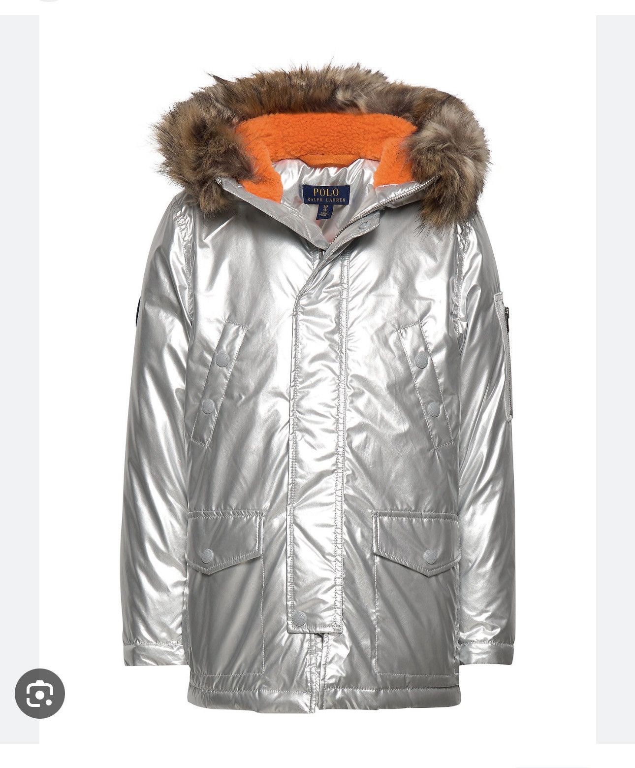 Polo Ralph Lauren Polo Ralph Lauren Parka Jacket Silver Size XS | Grailed